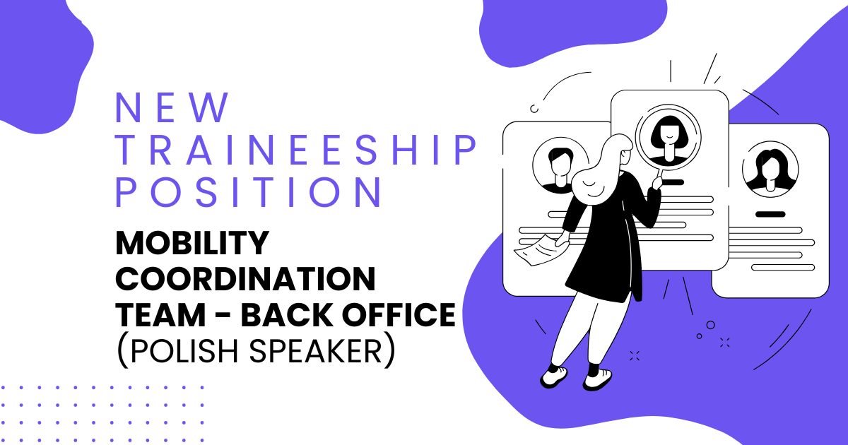 New job opening! – Mobility Coordination Intern – uniserblog